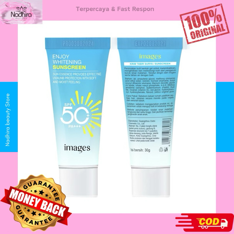 Jual images Enjoy Whitening Sunscreen SPF 50+ PA+++ | Shopee Indonesia