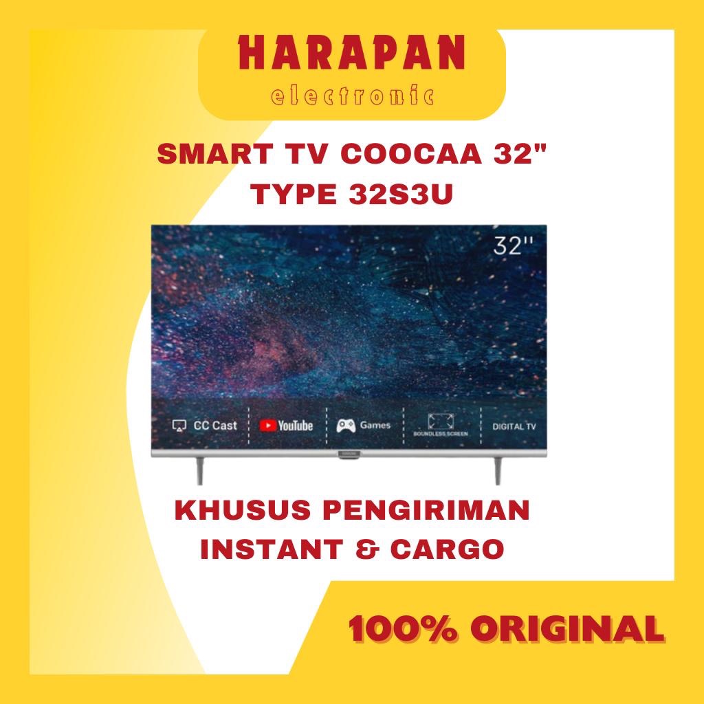 Jual SMART TV LED COOCAA 32 INCH 32S3U 32S3U+ 32S3UPLUS YOUTUBE GARANSI ...