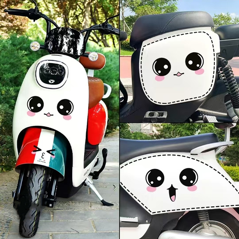Jual Stiker Mata/Stiker Mata Mobil Listrik/Stiker Lucu Stiker Emoji ...