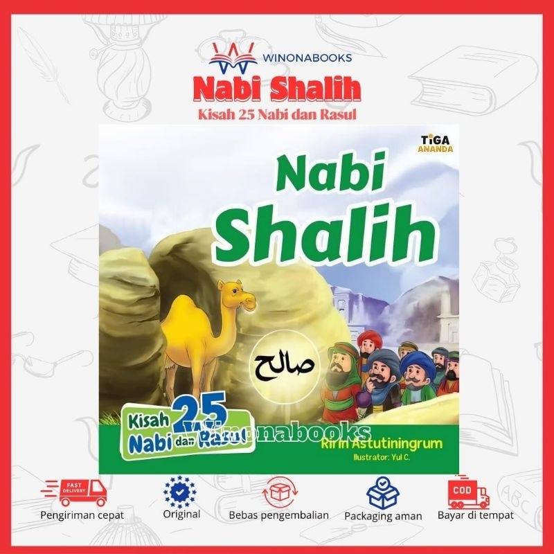 Jual Kisah 25 Nabi dan Rasul : Nabi Shalih winonabooks cerita anak | Shopee Indonesia