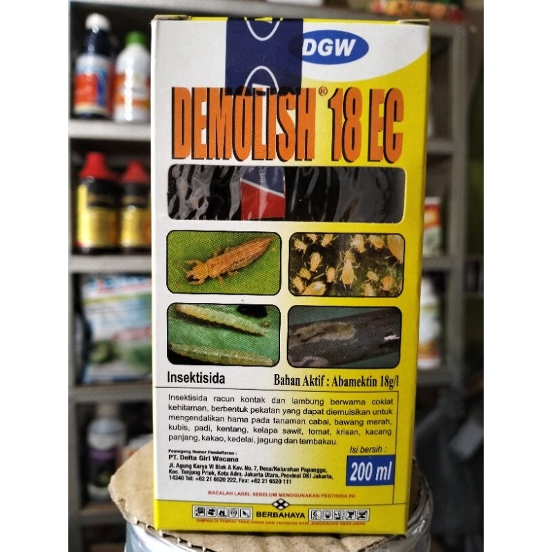 Jual Insektisida Demolish 18EC 200 ml | Shopee Indonesia