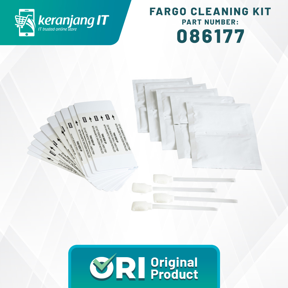 Jual FARGO CLEANING KIT ID CARD PRINTER DTC1250E DTC-1250E | PEMBERSIH ...