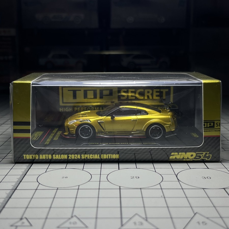Jual Inno 64 Nissan GTR R35 Top Secret TAS Tokyo Auto Salon RARE ...