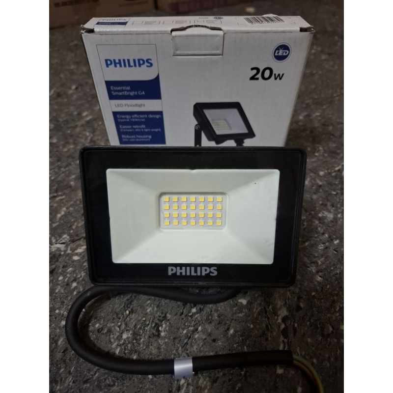 Jual PHILIPS BVP150 LAMPU SOROT FLOOD LIGHT LED LAMPU TEMBAK 10W 20W 30W 50W PUTIH SmartBright ...