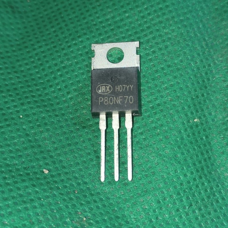 Jual mosfet 80NF70 fet 80 NF70 TR STP80NF70 transistor 80NF 70 IC 80N70 ...