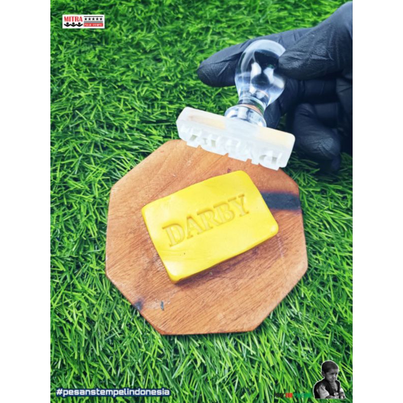 Jual Stempel sabun stempel logo sabun custom | Shopee Indonesia