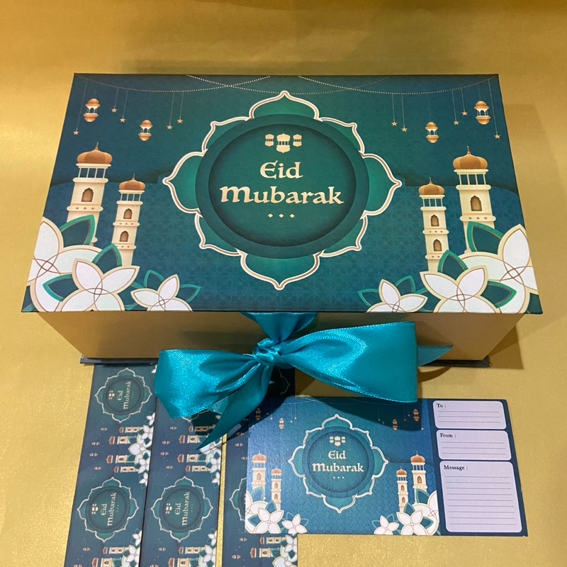 Jual Box Parcel lebaran model / Box kue kering IDUL FITRI/ Hampers ...