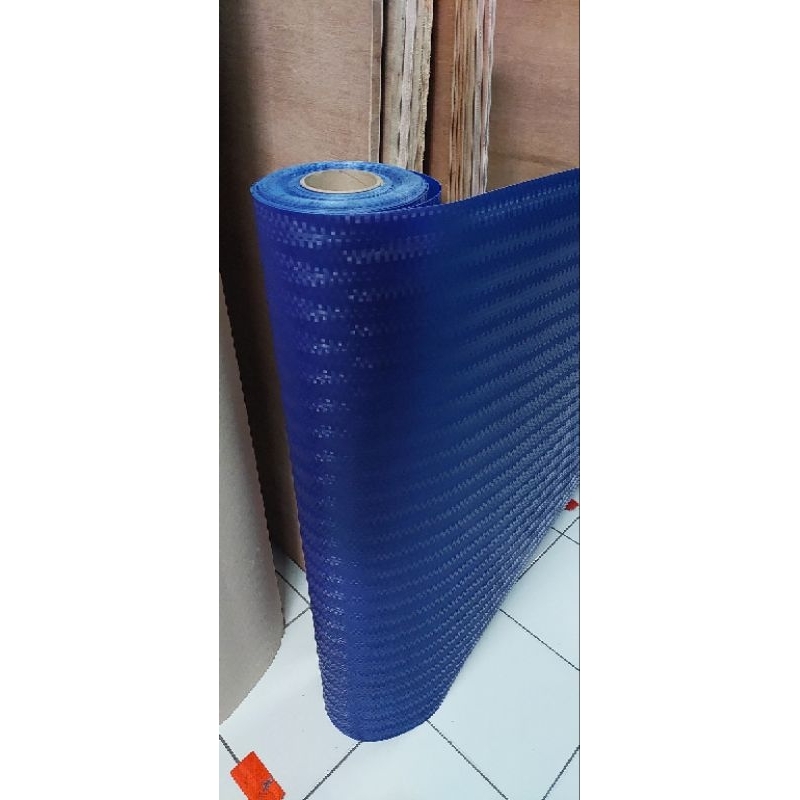 Jual Fiber Pagar Motif Tikar Biru Per Meter | Shopee Indonesia