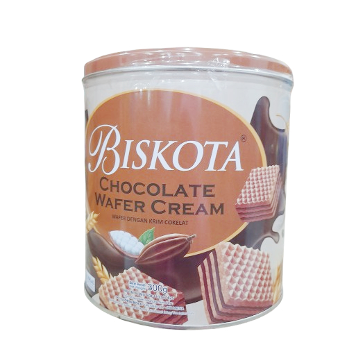 Jual Biskota Chocolate Wafer Cream 300 gr | Shopee Indonesia