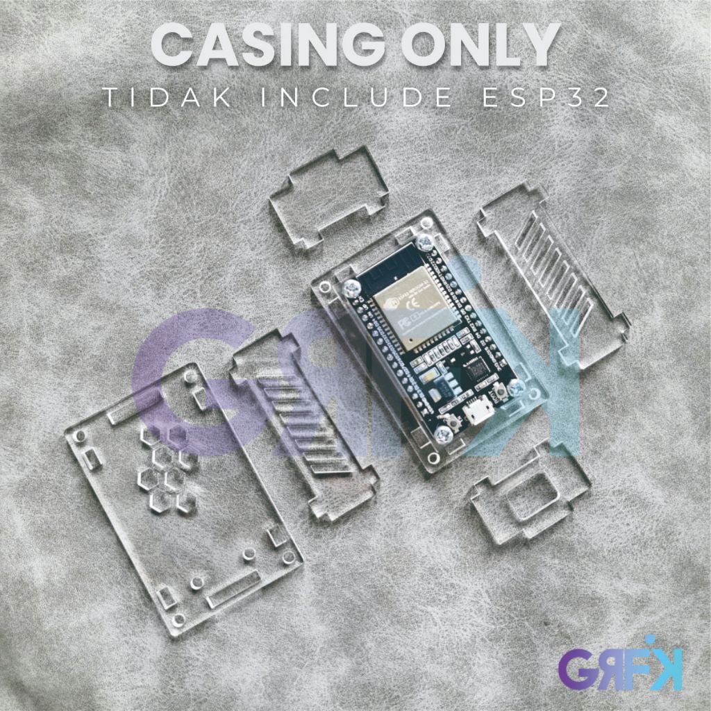 Jual CASE AKRILIK ESP32 DEVKIT V1 HIGH QUALITY / CASING ESP32 DEVKIT V1 HIGH QUALITY | Shopee ...