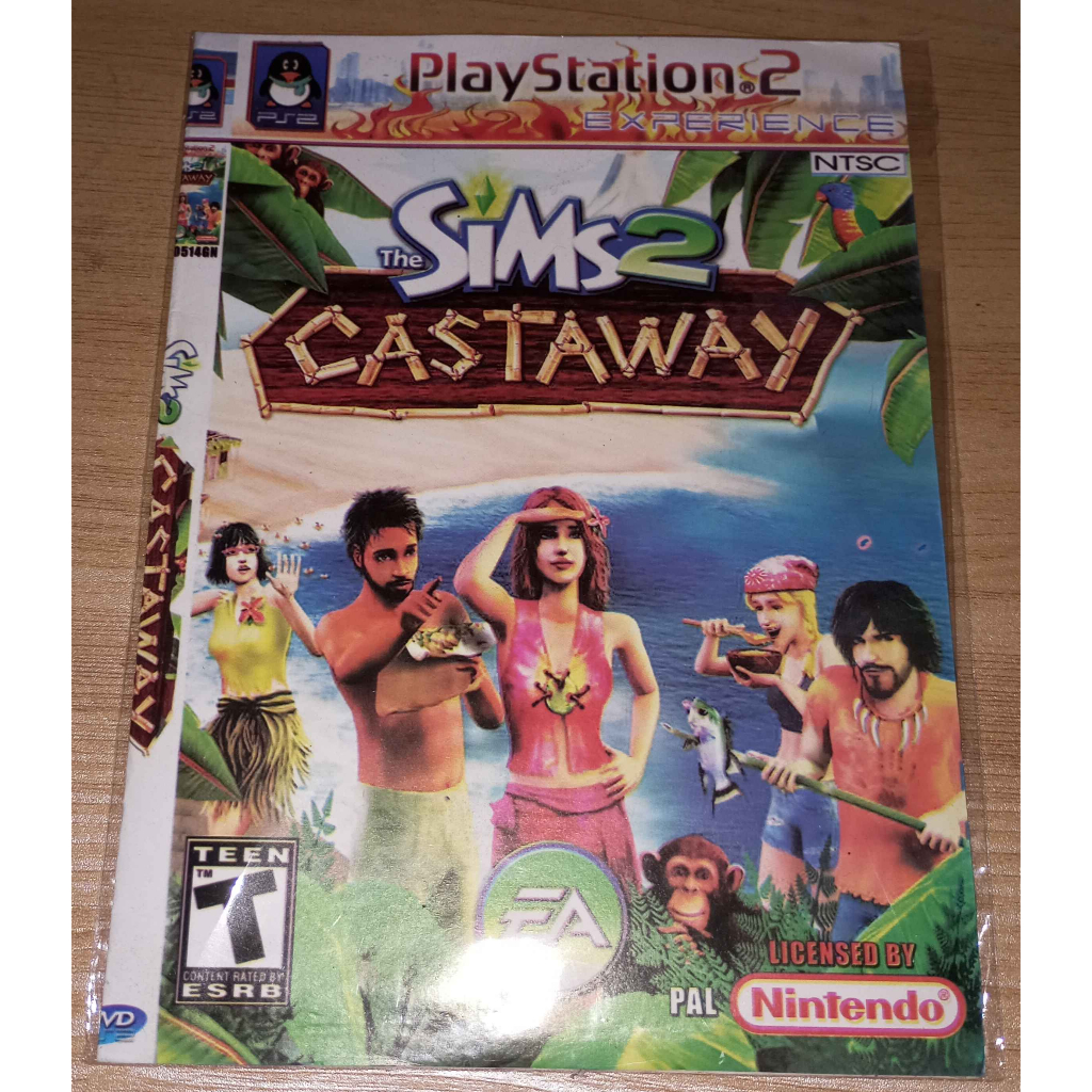 Jual KASET PS2 KOPAB: THE SIMS 2 CASTAWAY | Shopee Indonesia