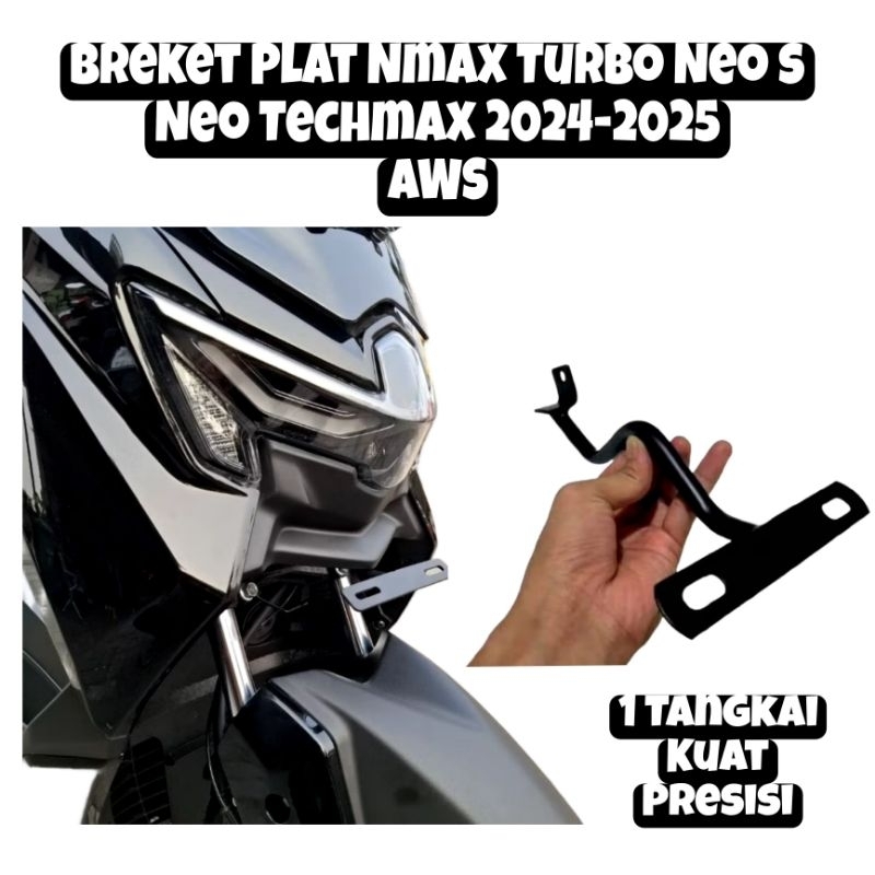 Jual Dudukan Plat Nomor NMAX TURBO NEO TECHMAX NEO S 2024-2025 PNP X3 ...