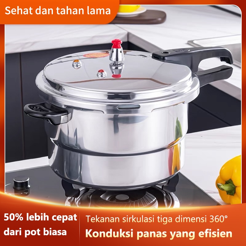 Jual Rolling Panci presto berkualitas tinggi dari aluminium dengan steamer, cocok untuk memasak ...