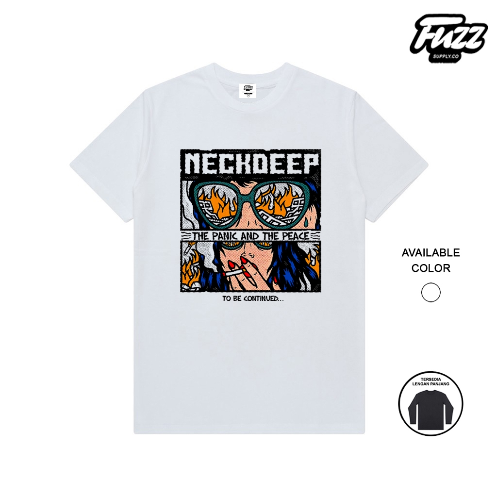Jual Fuzz - Kaos Band Neck Deep Tshirt Baju Distro Musik Punk Rock ...