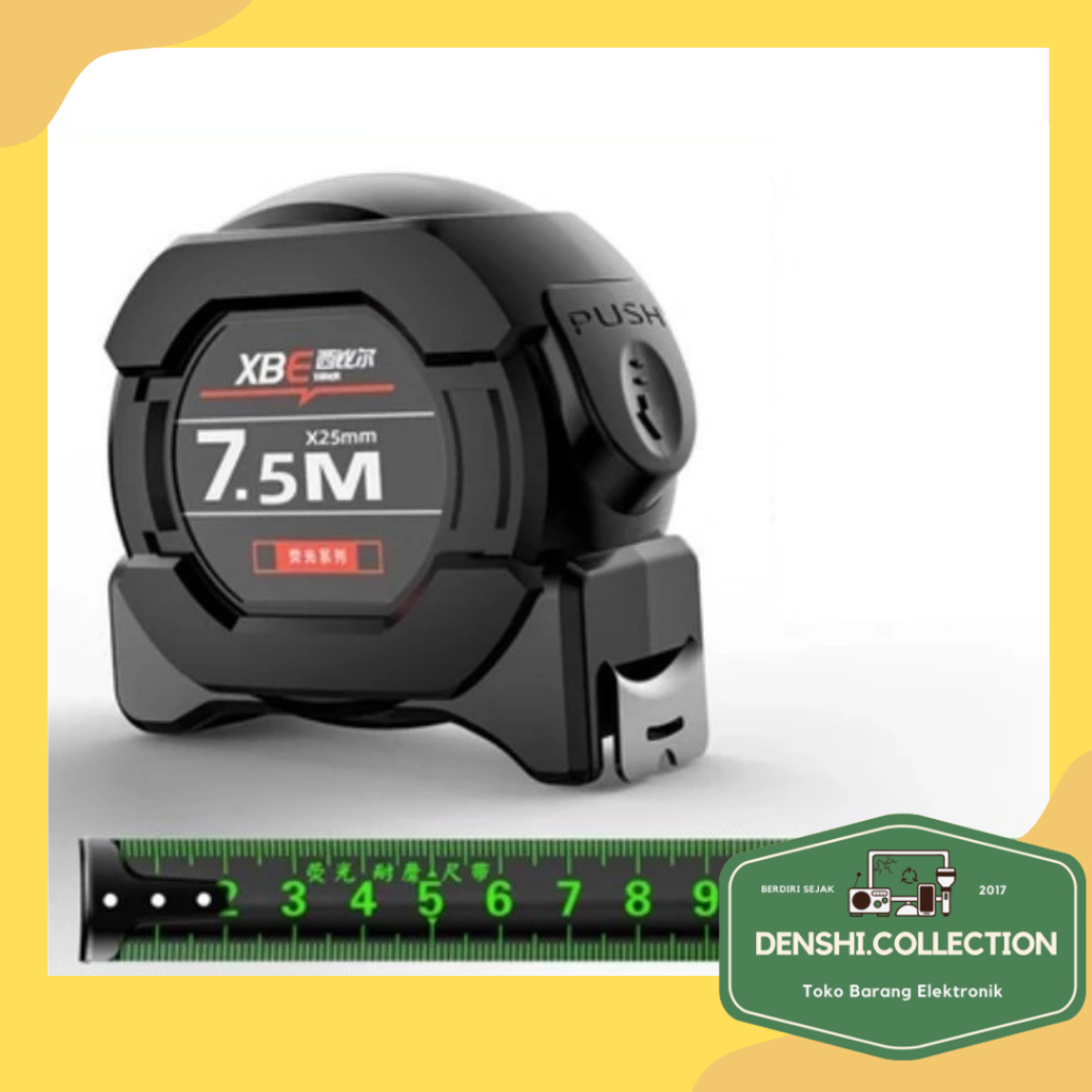 Jual Meteran Roll Tape I Meteran Pengukur I Meteran Bangunan I Measure Lock System 22mm - SAL99 ...