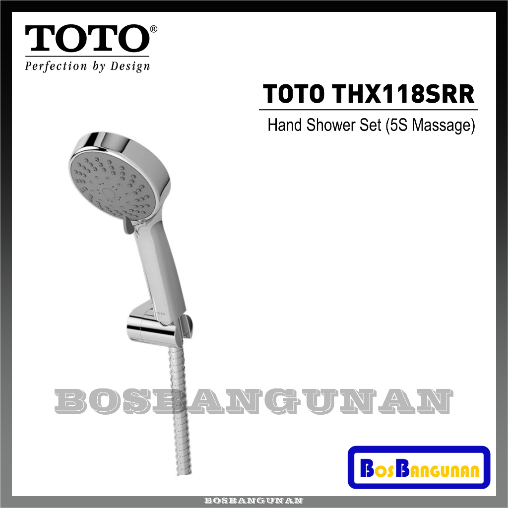 Jual Hand Shower TOTO THX118SRR / Shower TOTO THX 118 SRR / Shower Set TOTO ORIGINAL / TOTO ...