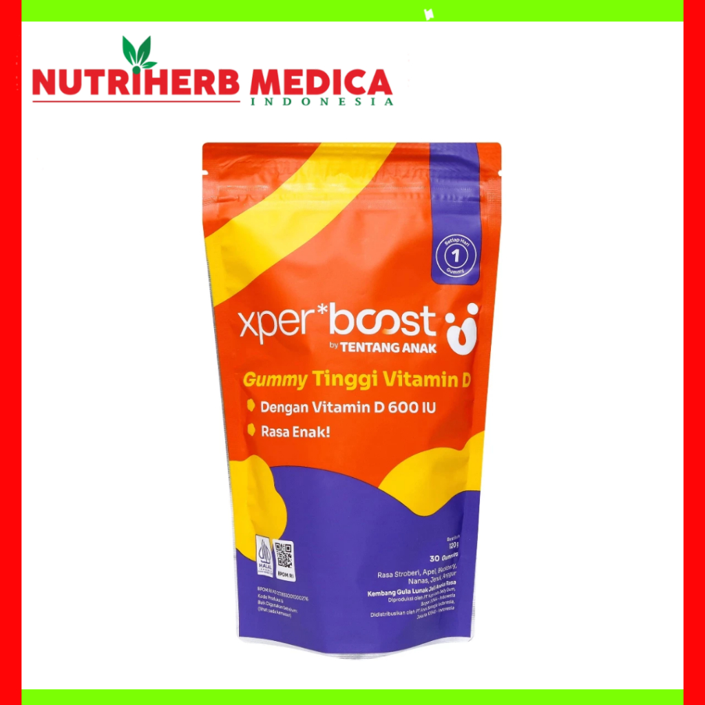 Jual Expert Boost Gummy Vitamin D 600 IU Anak dan Dewasa Boost Imunitas ...