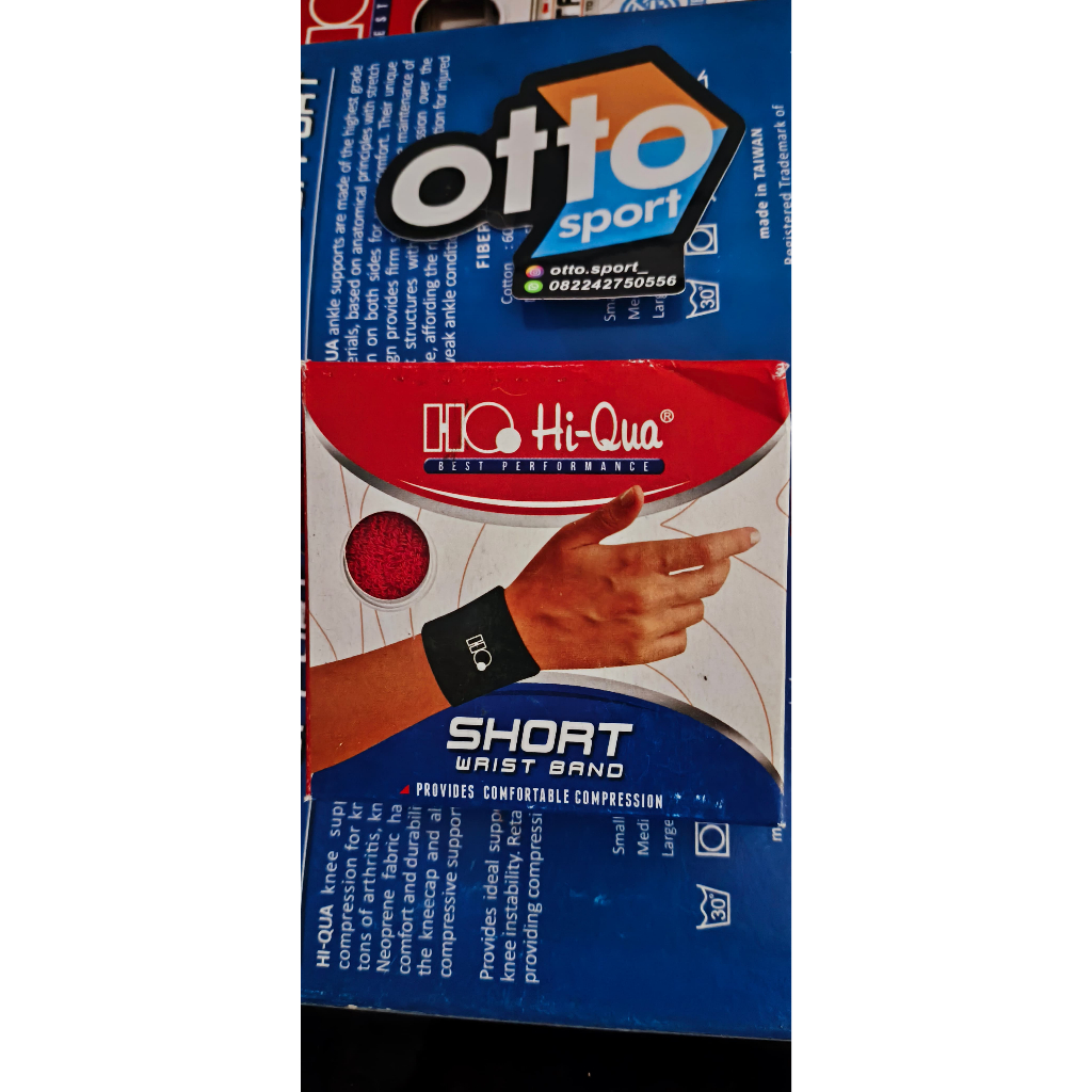 Jual Wristband Hand Band Badminton Tenis Tennis HiQua Original ( ISI 2 ...
