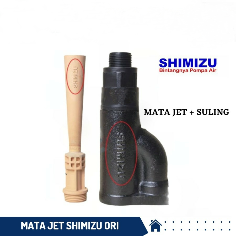Jual Mata Jet Sumur Dalam - Jet Pump Shimizu Original - Suling Ventury ...