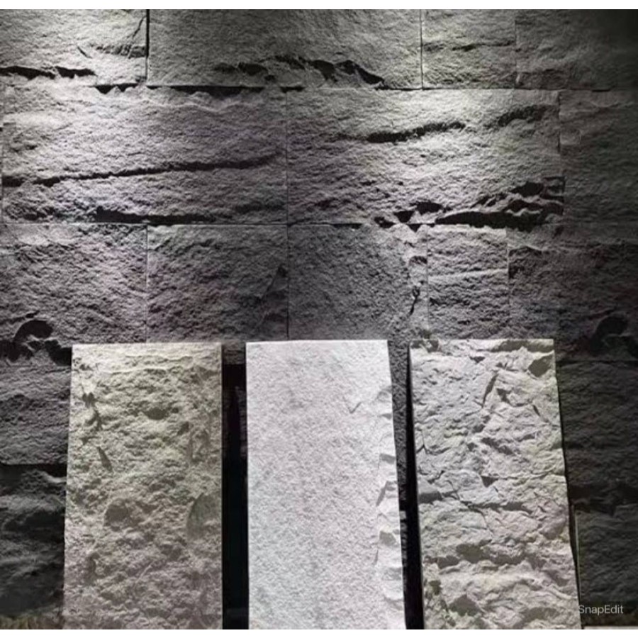 Jual PRODUK READY PU Stone Rock Panel Dinding motif batu alam 60cm x 1 ...