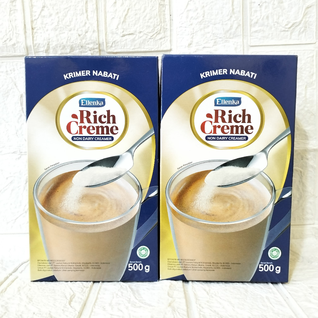Jual Ellenka Rich Creme Non Dairy Creamer 500 Gr Free Bubble Wrap dan ...