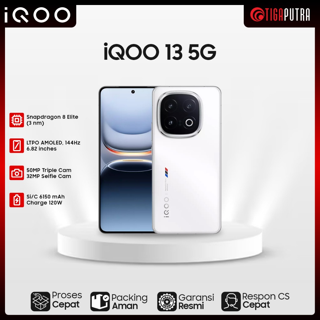 Jual IQOO 13 (Ram 16GB, Rom 512GB, IP69, AMOLED 144Hz) | Shopee Indonesia