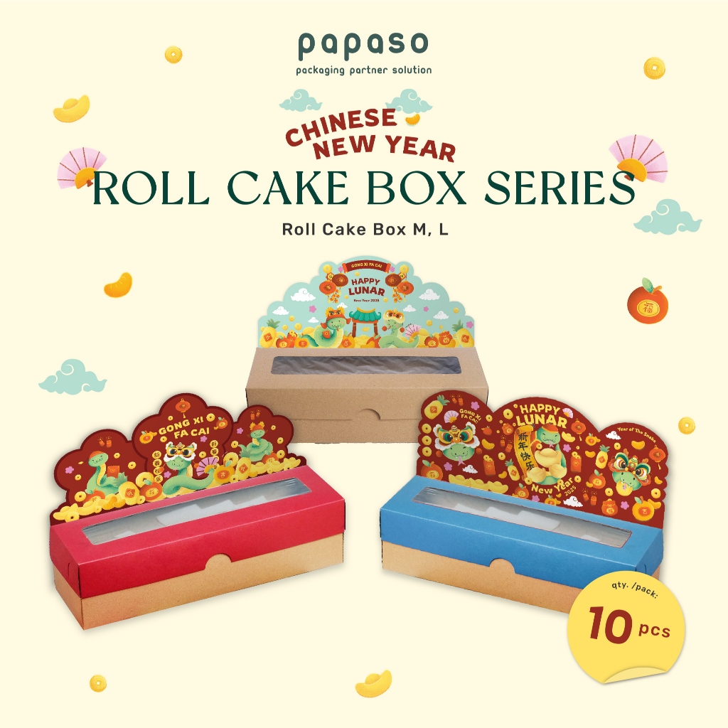 Jual Kotak Imlek / Box Imlek / Back Box Imlek / CNY Roll Box Cake ...