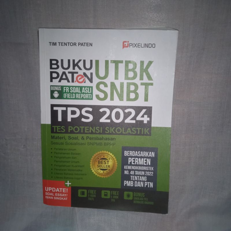 Jual Buku Paten UTBK SNBT 2024 ( Preloved Books Original) | Shopee Indonesia