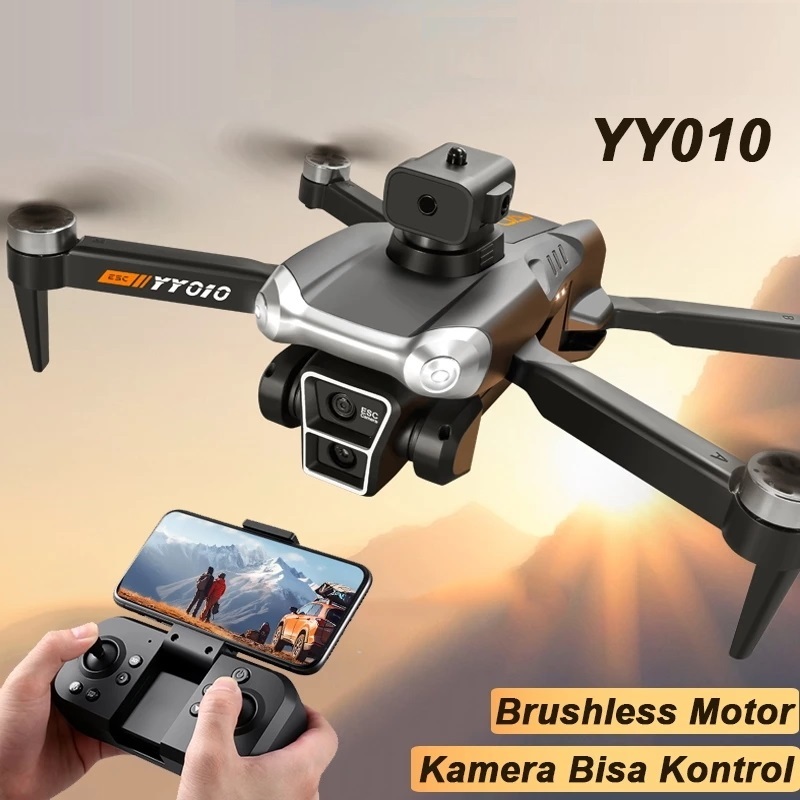 Jual Drone Aerial kamera YY010 Pesawat Nirawak Quadkopter GPS Lipat Dengan Aliran Optik Drone RC ...