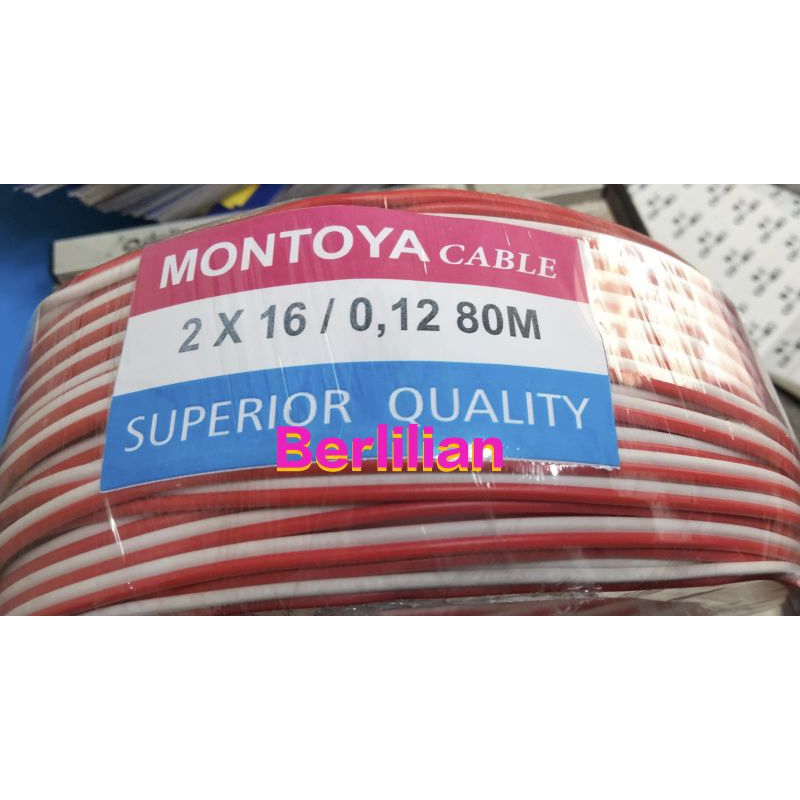Jual Kabel 2x20 / Ganti Nya Kabel 2x16 Serabut Tembaga Murni 80meter ...