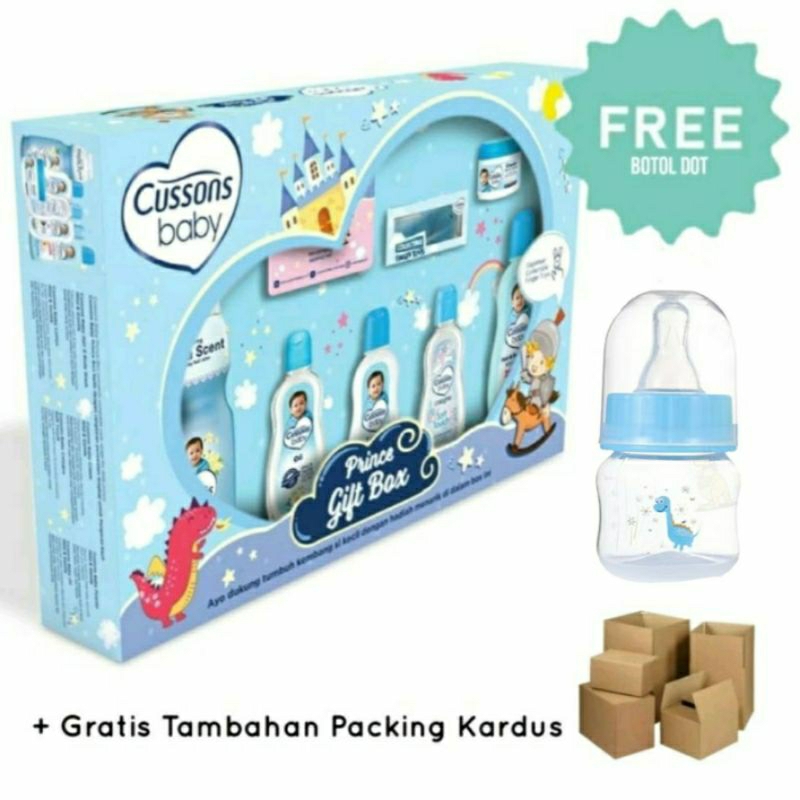 Jual Cussons Baby Gift Set Free Botol | Perawatan Bayi | Set Kado ...