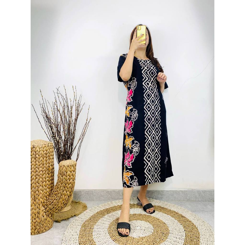 Jual Batik Benang Raja Daster Rafifah | Shopee Indonesia