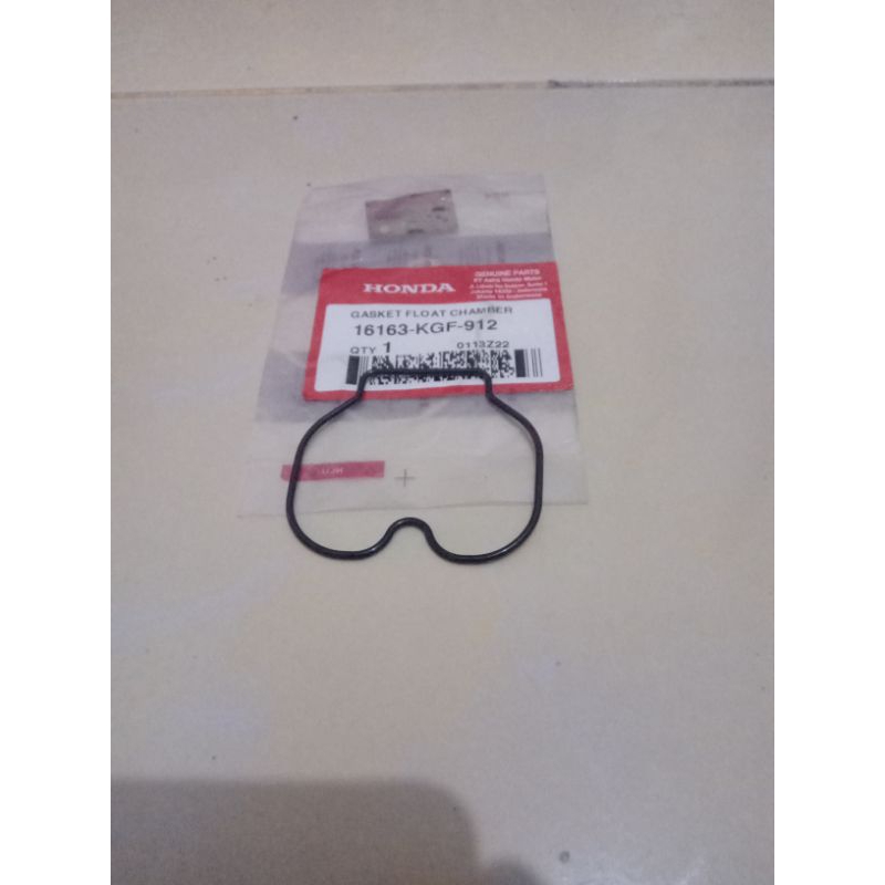 Jual gasket float chamber karet seal sil tutup mangkok karburator beat ...