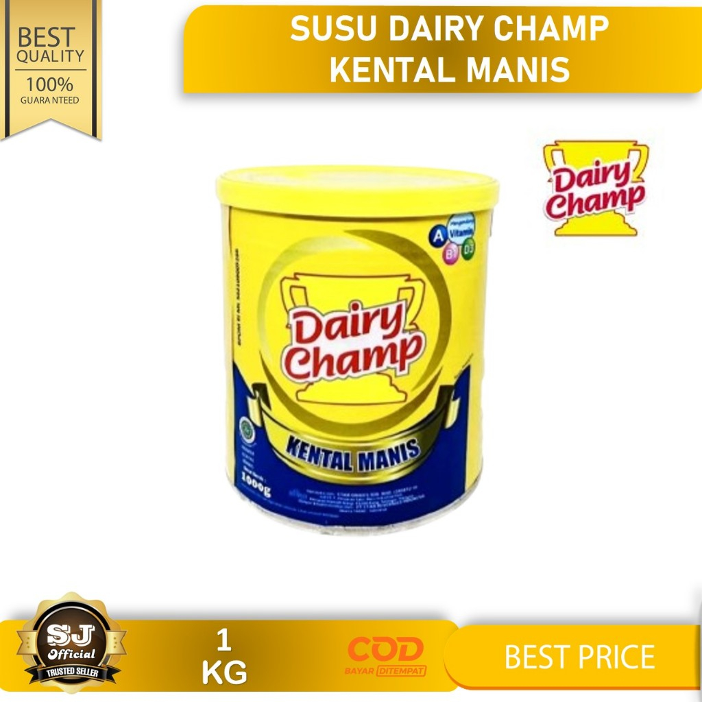 Jual Susu Dairy Champ KALENG 1kg - Sweetened Creamer | Shopee Indonesia