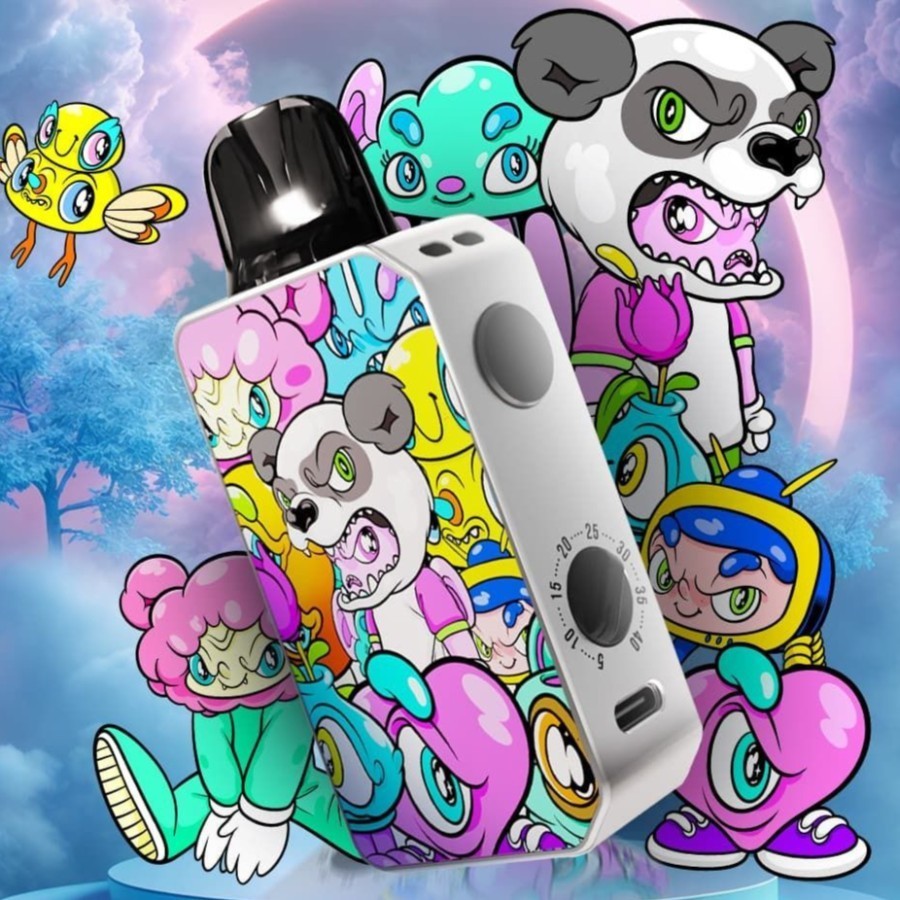 Jual Centaurus E40 Muklay Edition ( PANDA SILVER ) 40W Pod Kit by Lost ...