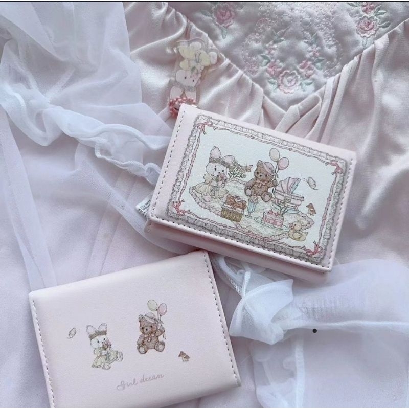 Jual Dompet Pink Bunny super cute (ready agustus) wallet | Shopee Indonesia