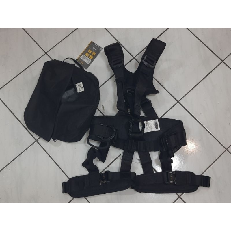 Jual Beal Hero Pro black fullbody harness rope access, work at height ...