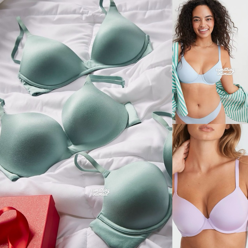 Jual Aerie Smoothez Full Coverage Lightly Lined Uplift Bra - Organic Cotton Seamless Bra Busa ...