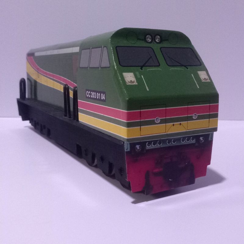 Jual Miniatur Kereta Api Indonesia KAI Hijau | Shopee Indonesia