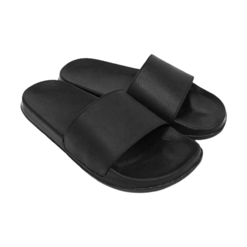 Jual Sandal Slop Polos Upper Lock Sendal Slip On Anti Slip Tanpa Lem ...