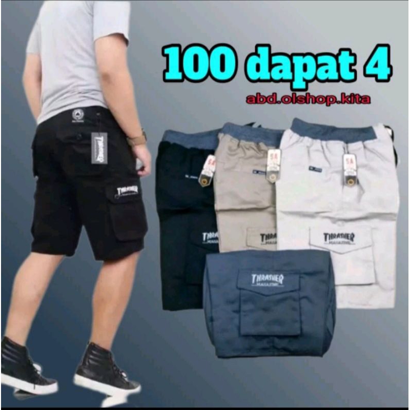 Jual CELANA CARGO PENDEK PRIA 100 DAPAT 4 PCS. CELANA COWOK PRIA,CELANA PRIA DEWASA | Shopee ...