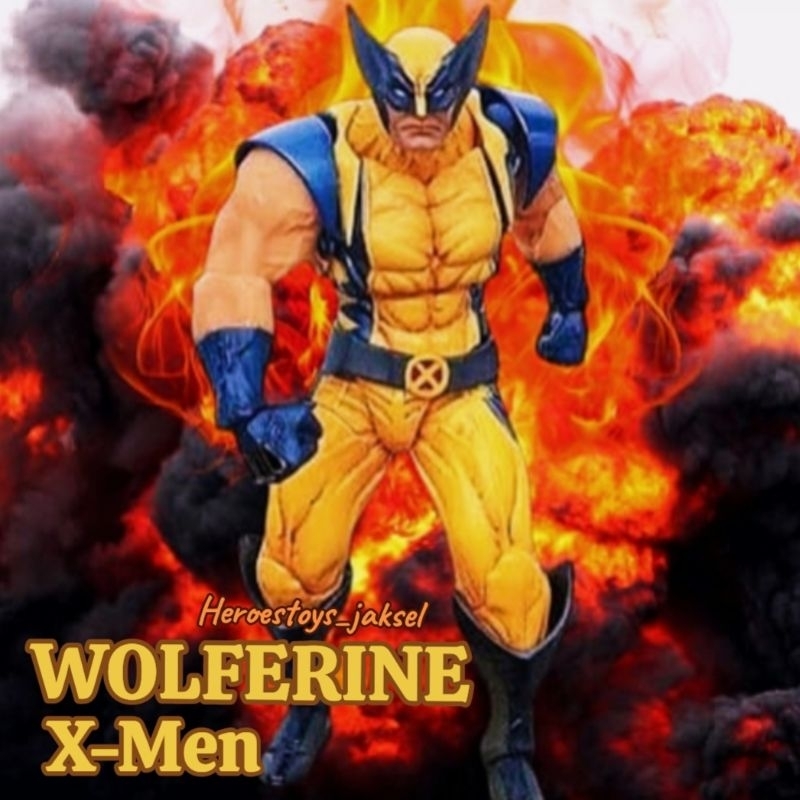 Jual Revoltech Wolverine X-Men Figure Shf Wolferine Figur Arkulasi ...