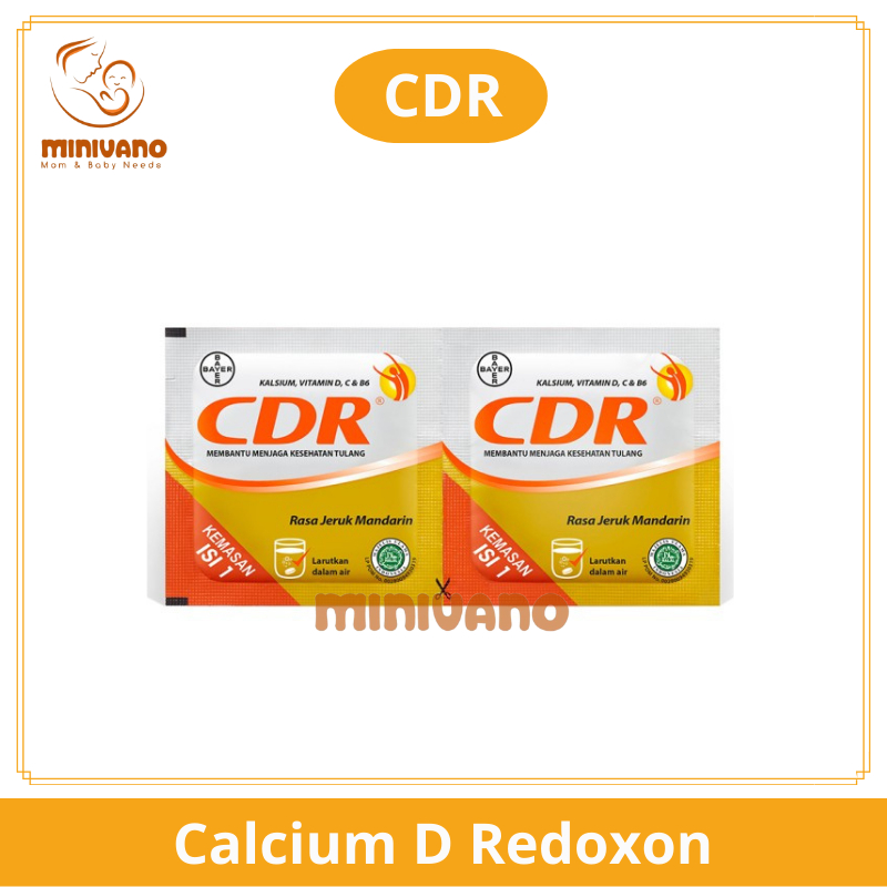 Jual CDR Calcium D - Multivitamin - Kalsium - Vitamin C - 1 Strip Isi 2 ...