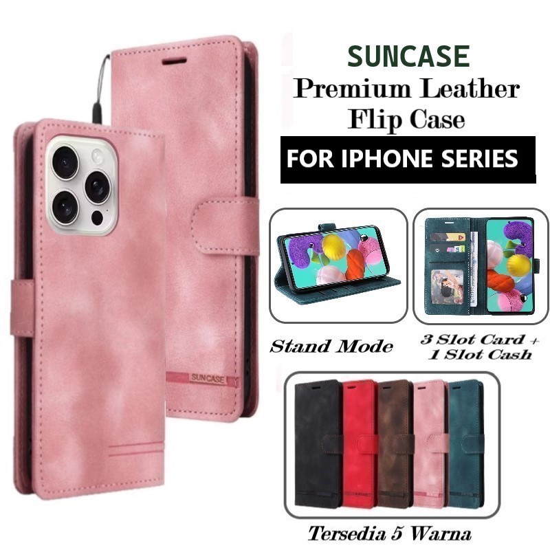 Jual Casing iphone model flip buka tutup case kulit ada tempat foto dan ...