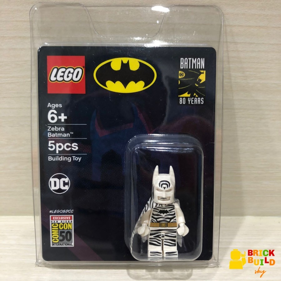 Jual Lego Zebra Batman SDCC 2019 Exclusive Blister Pack | Shopee Indonesia