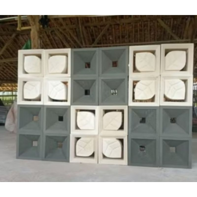 Jual Roster beton/Roster minimalis/motif daun/Pagar rumah/lubang angin ...