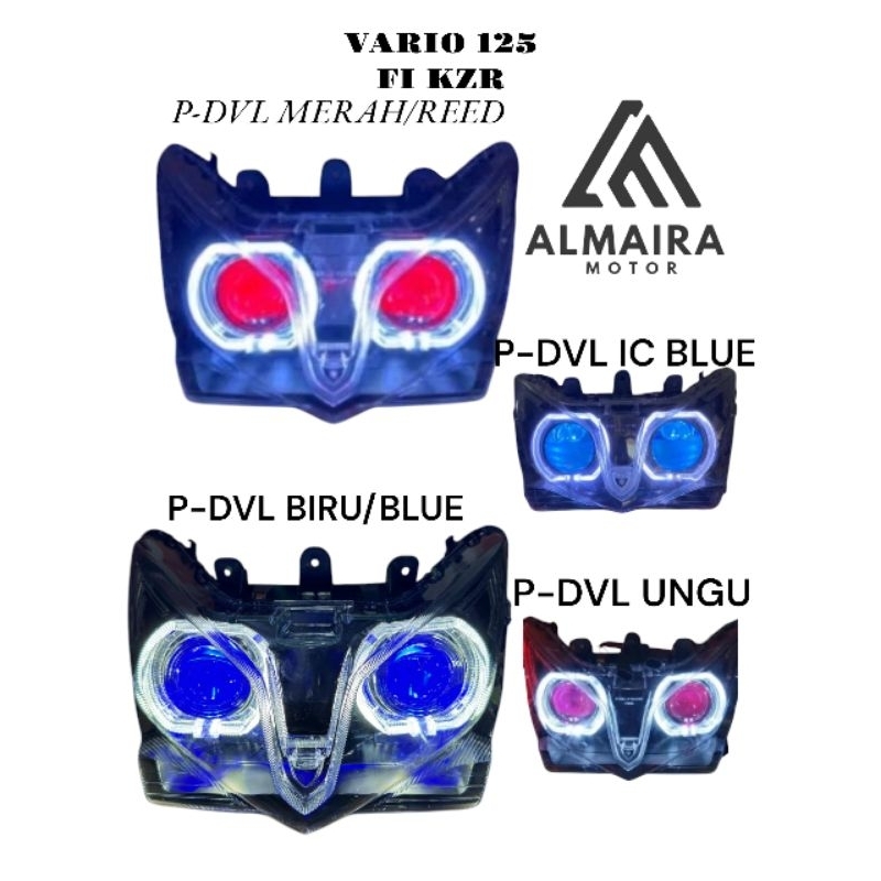 Jual REFLEKTOR VARIO 125 FI KZR BILED ALA” 4,5 INC VARIO 2012-2014 ...