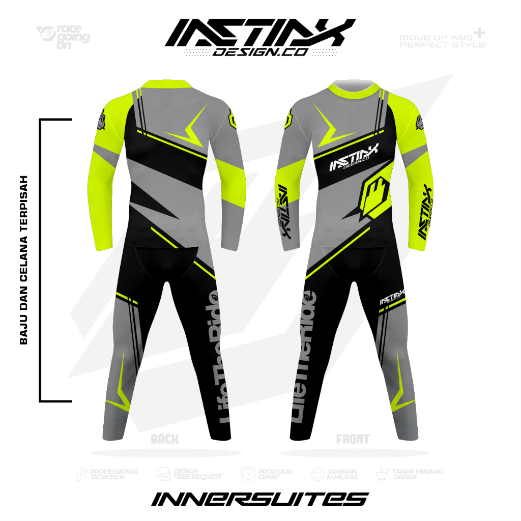Jual custom innersuit roadrace murah enak dipakai berkaulitas innersuit ...