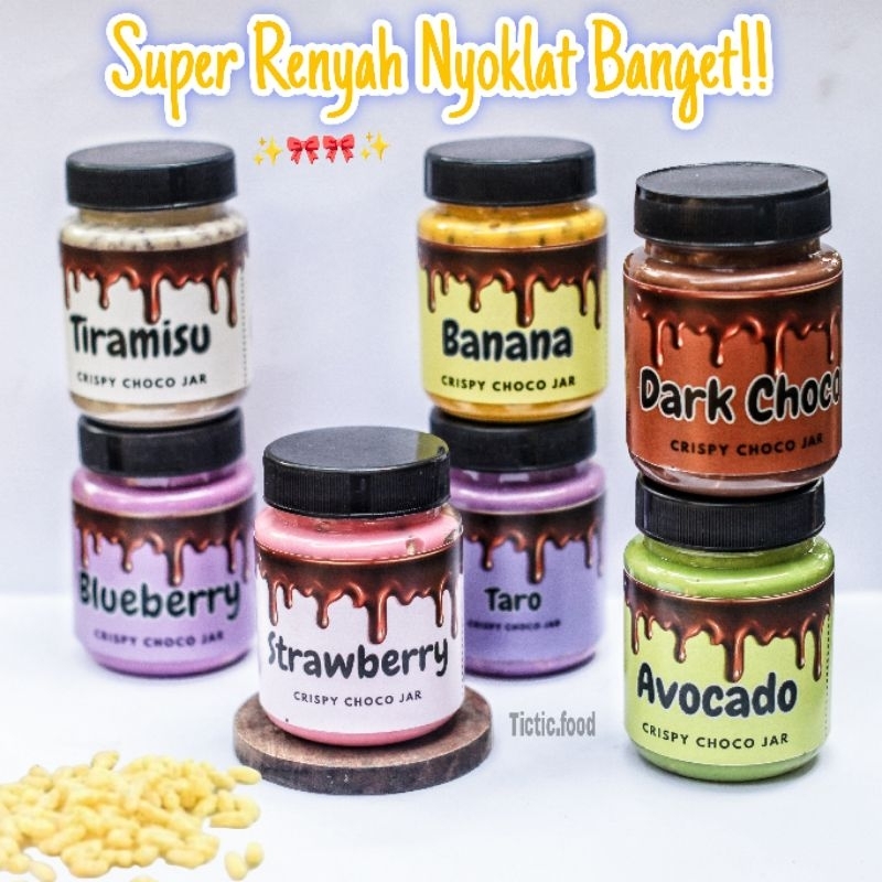 Jual Choco Jar Super Renyah | Rice Crispy | Choco Jar rice Crispy ...