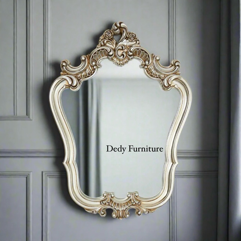 Jual Cermin dinding standing mirror wall mirror vintage mirror ...
